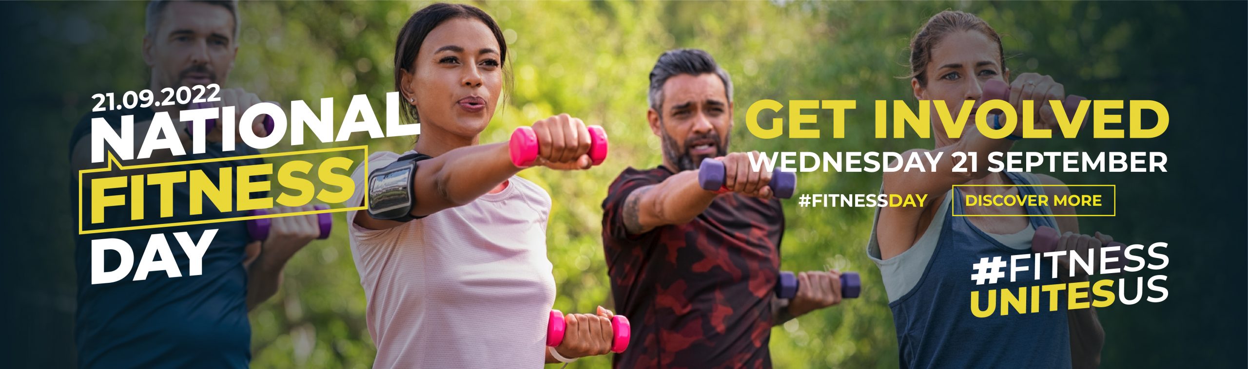 Nation Fitness Day 2021 Wednesday 21st September | Kings Fitness & Leisure
